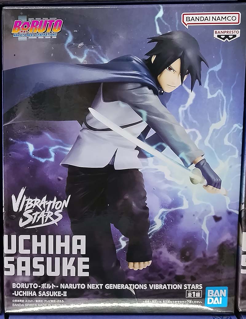 BORUTO - Sasuke Uchiha - Figurine Vibration Stars 15cm – Toys Forest