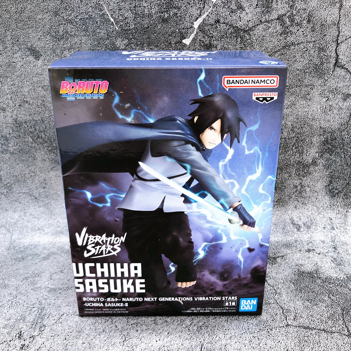 BANPRESTO BORUTO Sasuke Uchiha II VIBRATION STARS Figure 15cm – Toys Forest